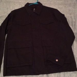 H&M | Jackets & Coats | Heavy Black Jacket | Poshmark